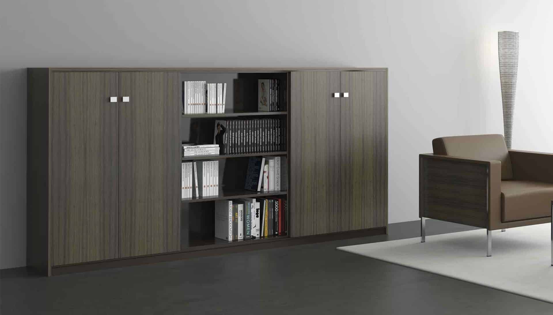 BOS1964 office bookcases collections. The executive furniture company.